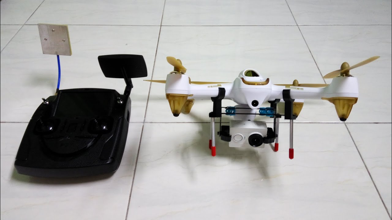 Hubsan H501S X4 FPV Drone Flight Test With Xiaomi Yi Action Camera ...