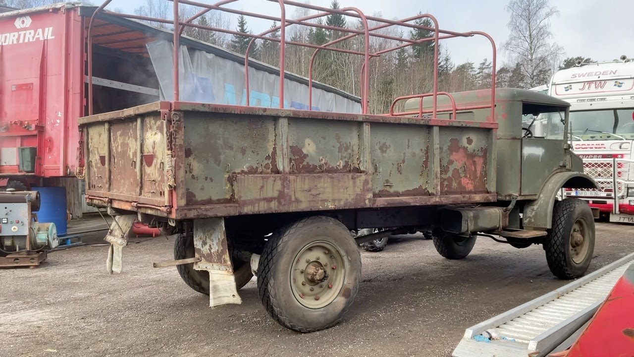 Köp Veteranbil Canda Cheva CMP C60 på Klaravik - YouTube