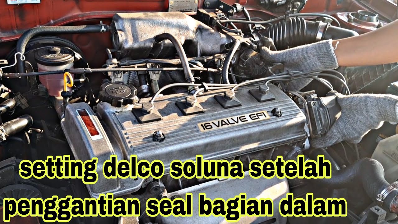 cara setting delco soluna great corolla ( all new ) - YouTube
