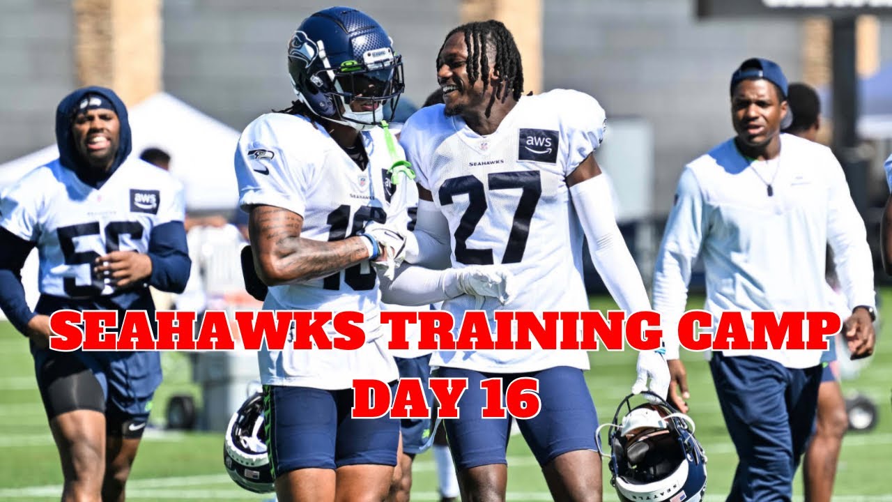 Seahawks Training Camp Day 16 - YouTube