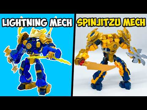 I Built Elemental Power Mechs for EVERY Ninja! (9 Mechs)