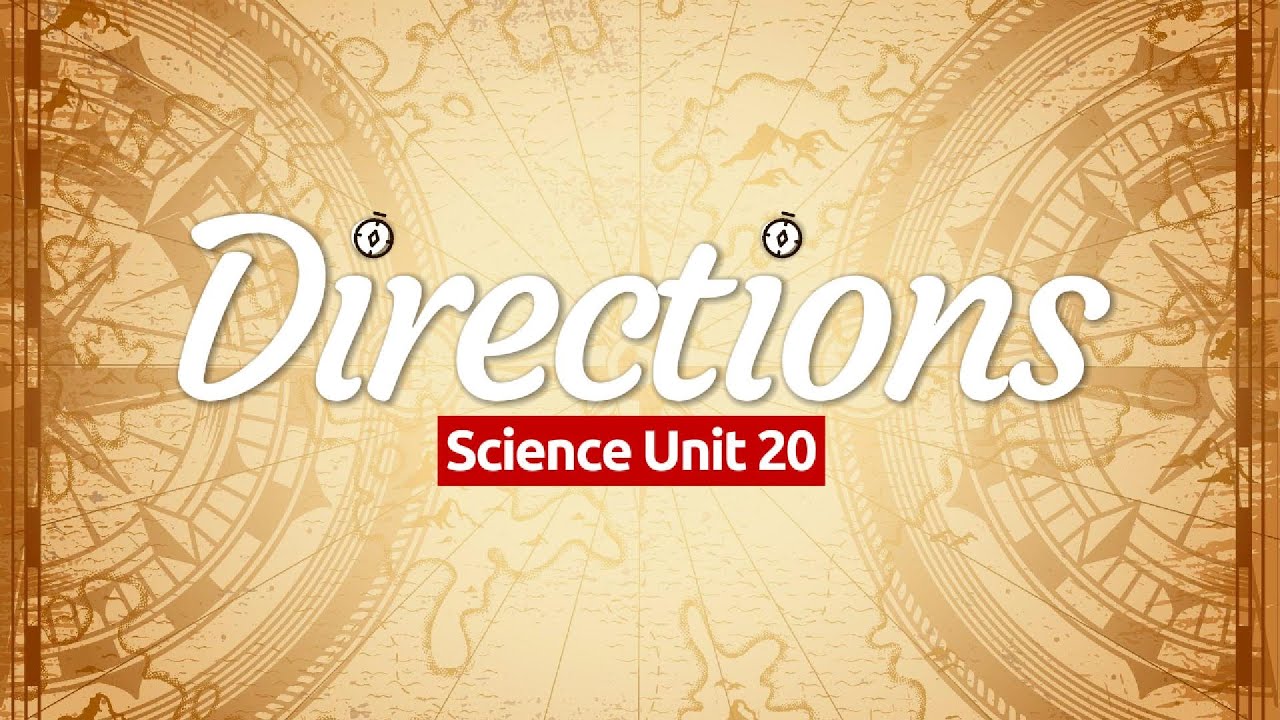 [Amazing Science 3] Unit 20: DIRECTIONS - YouTube