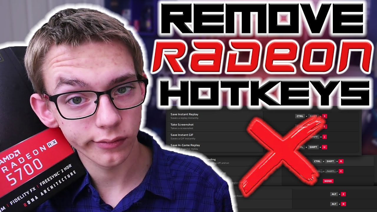 How To Remove AMD Radeon Software Hotkeys QuickTips YouTube How To Remove AMD Radeon Software Hotkeys QuickTips YouTube