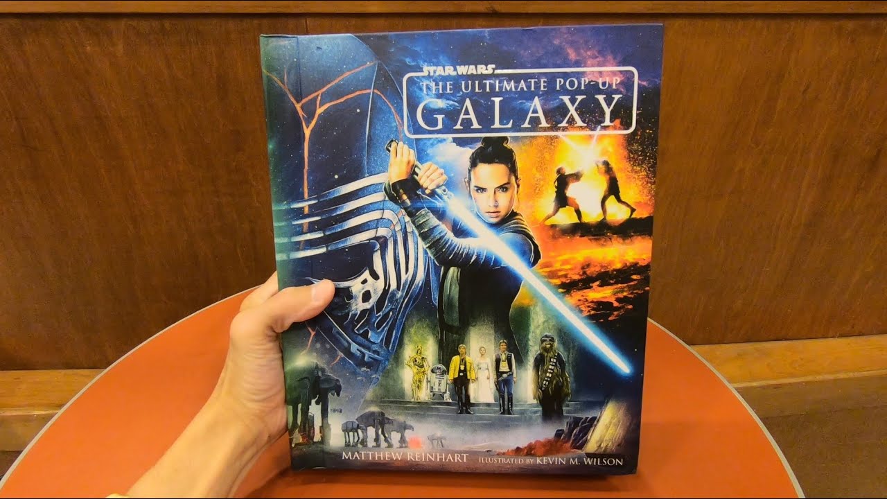 STAR WARS THE ULTIMATE POP UP GALAXY BOOK STAR WARS POP-UP BOOKS CLOSE ...