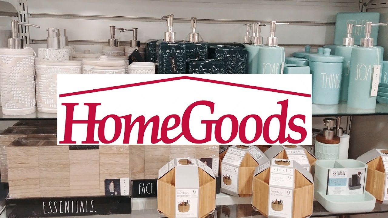 HOME GOODS BATHROOM DECOR VANITY MAKEUP ORGANIZATION SHOP WITH ME ...