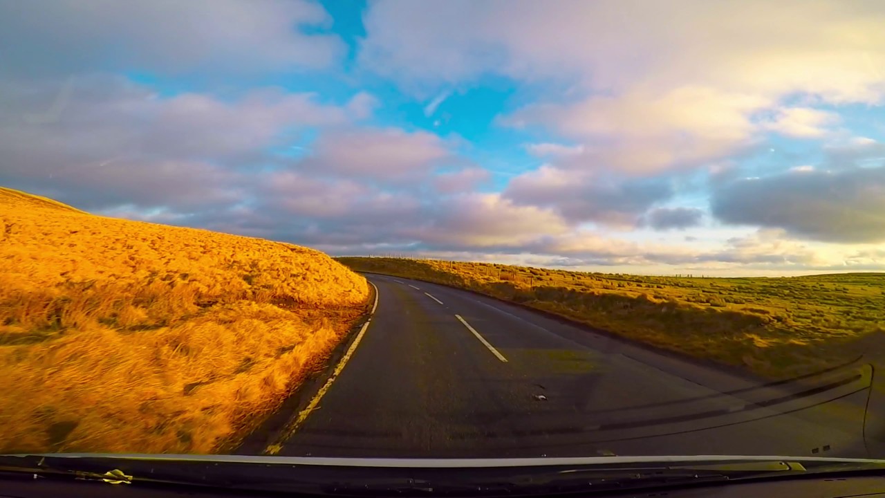 The Bwlch mountain road A4061 - YouTube