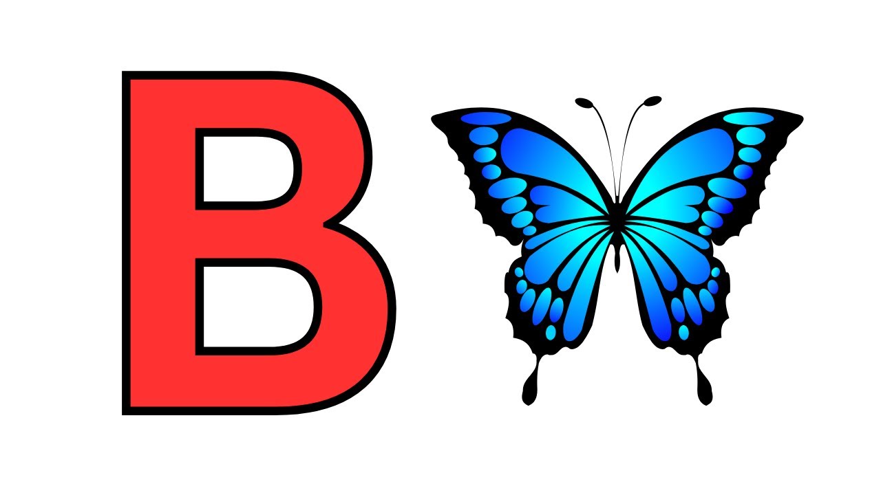 Letter B | Alphabet for kids | Phonic song for kids | Letter sound B ...