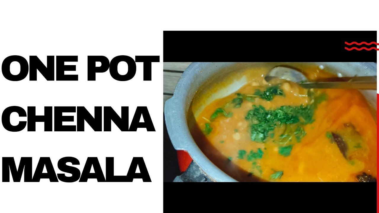 One pot Chenna masala - YouTube