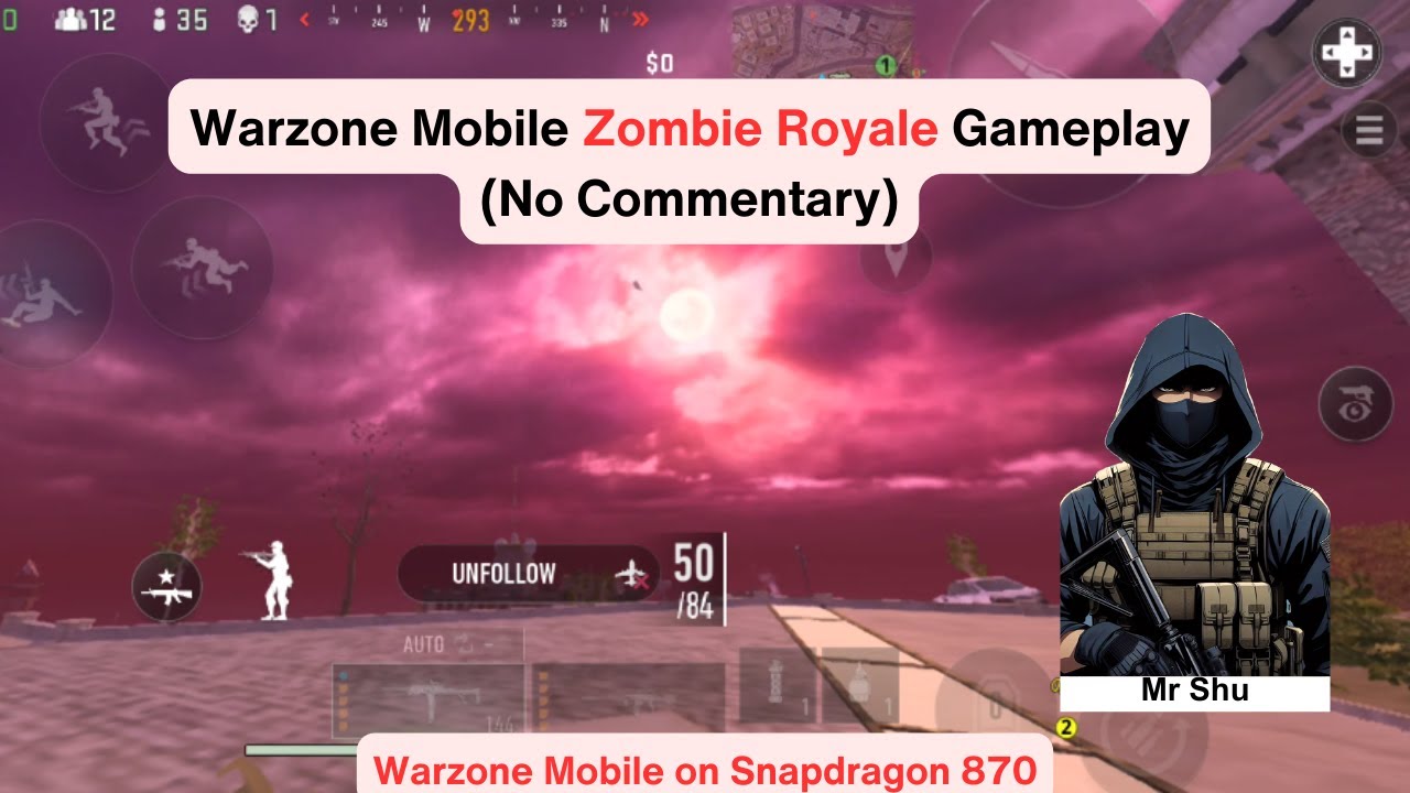 Warzone Mobile Zombie Royale Gameplay (No Commentary) - YouTube