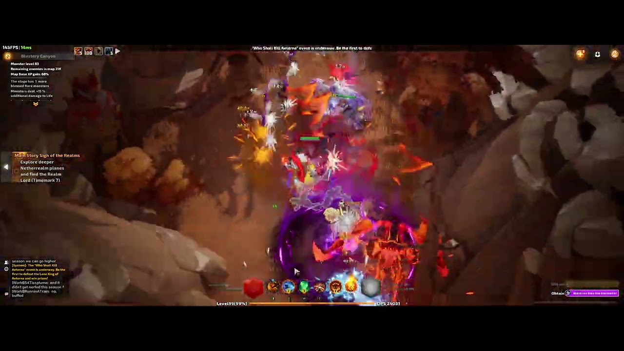 [Torchlight Infinite: Season4] Rank 3 EU lvl 100. Rank 1 Anger Rehan ...