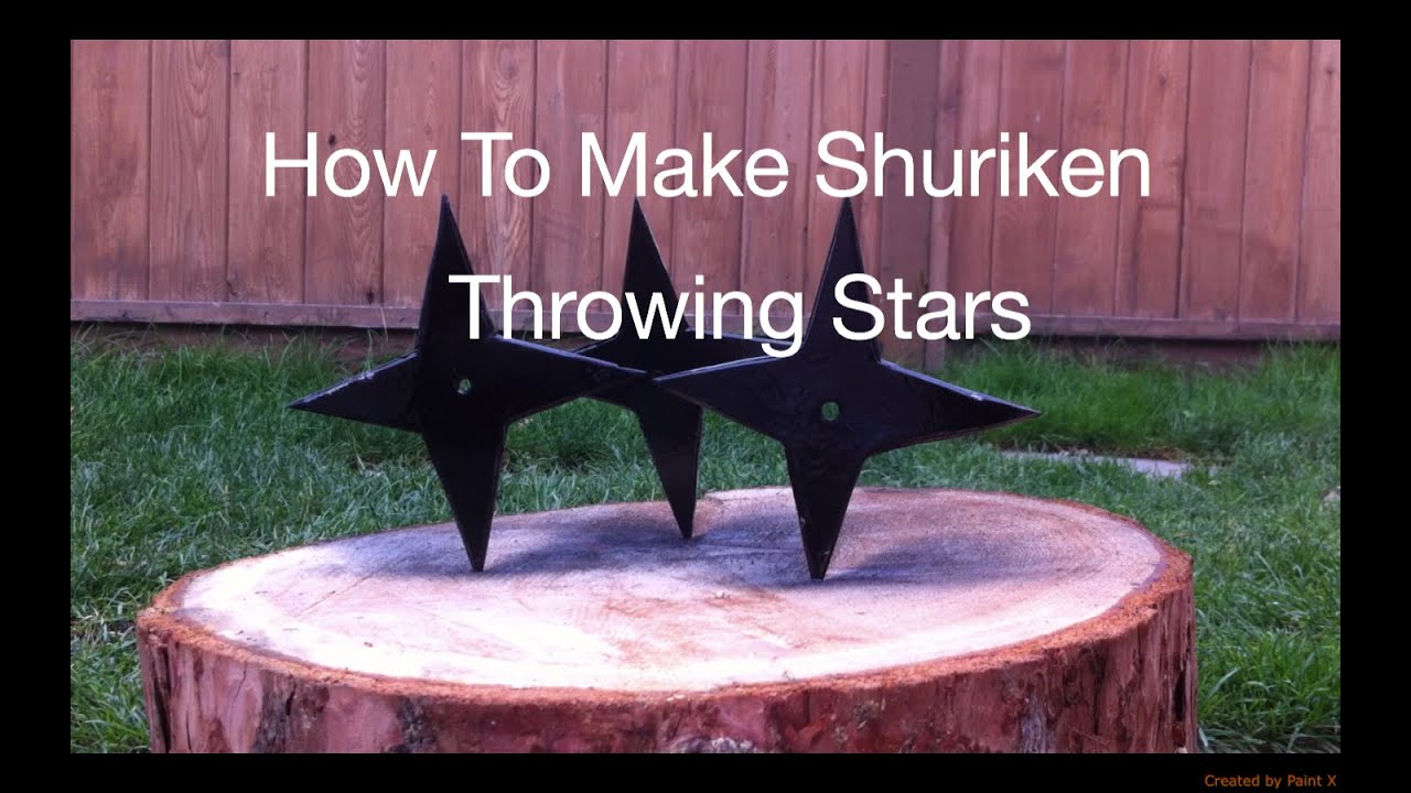 How To Make Shuriken Throwing Stars Easy YouTube how-to-make-shuriken-throwing-stars-easy-youtube