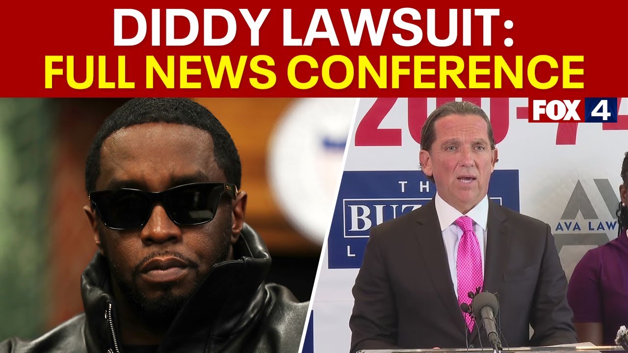 Diddy lawsuit: 100+ alleged victims file suit | FULL NEWS CONFERENCE ...