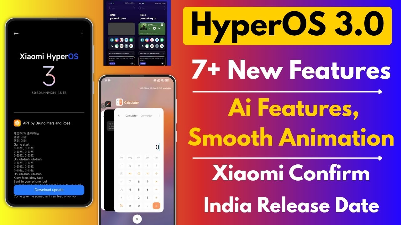 HyperOS 3.0 Top 7+ Features & Ai Features Confirm, HyperOS 3 Primium ...