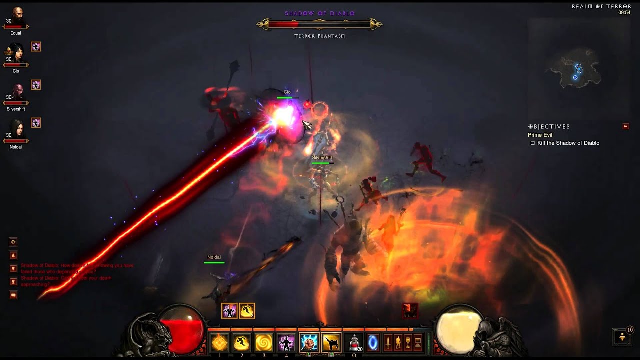 Diablo 3 - Act 4 Normal - Final Boss Fight vs. Diablo (1080p HD) - YouTube