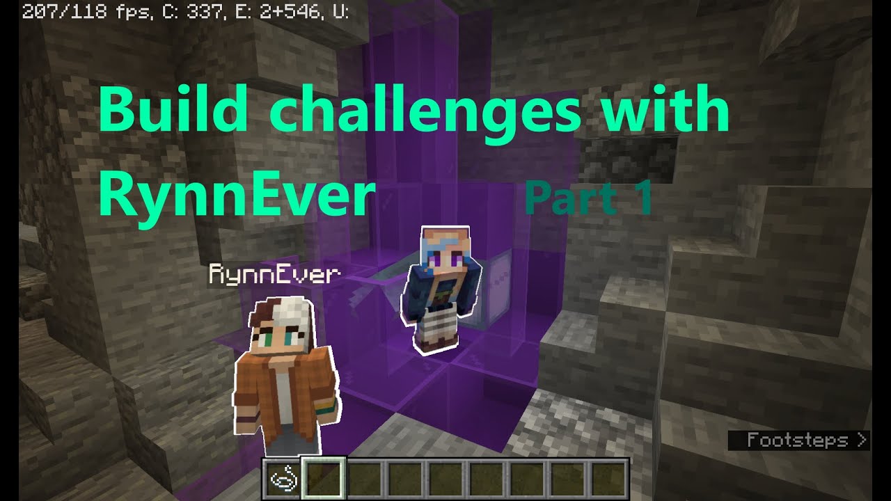 build challenge with @RynnEver on the dogcraft server! (part 1) - YouTube