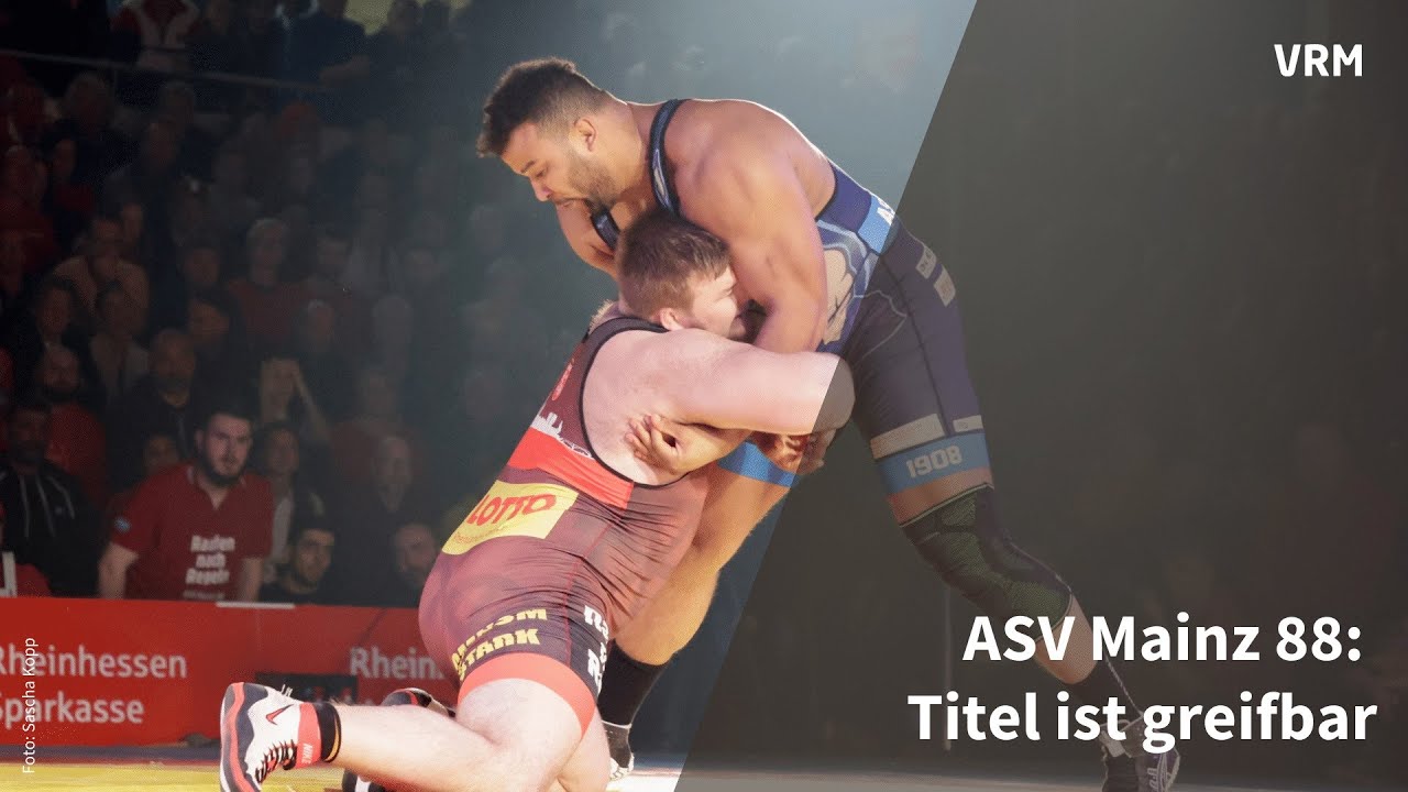 ASV Mainz 88: Deutsche Meisterschaft im Ringen in Greifweite - YouTube