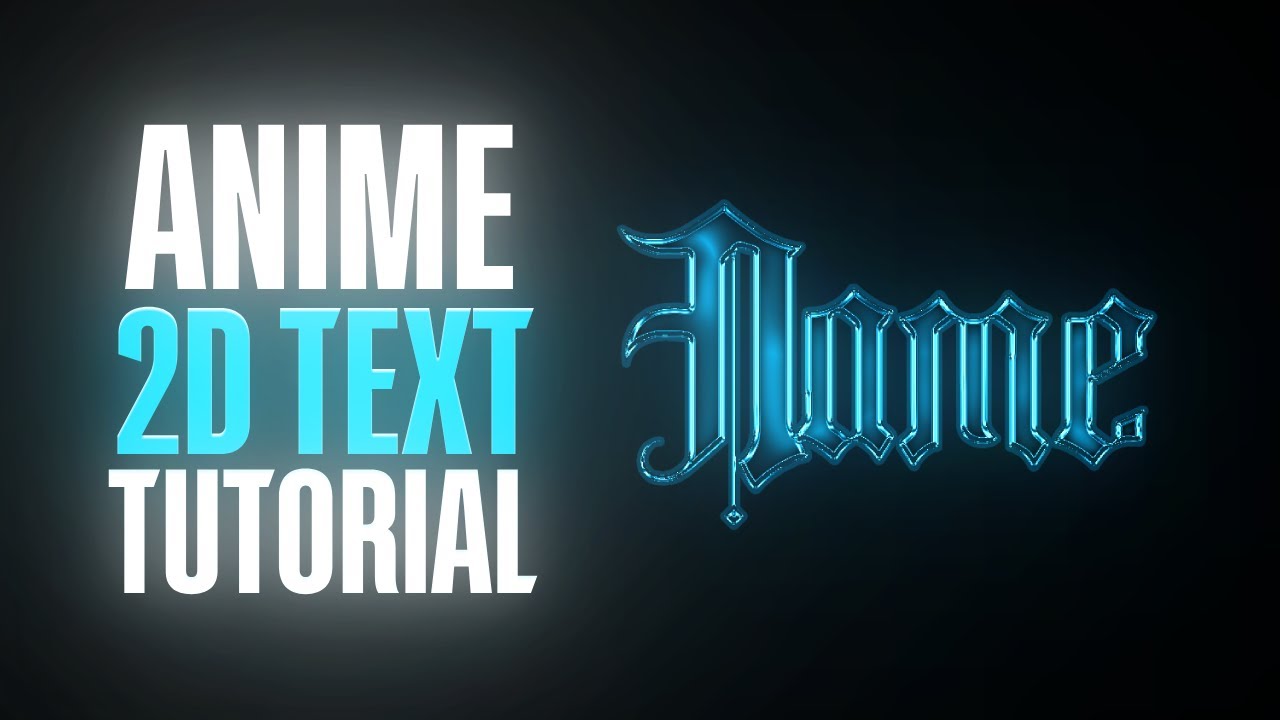 Photopea Tutorial: How To Make Anime Texts Like This | PSD IN DESC ...