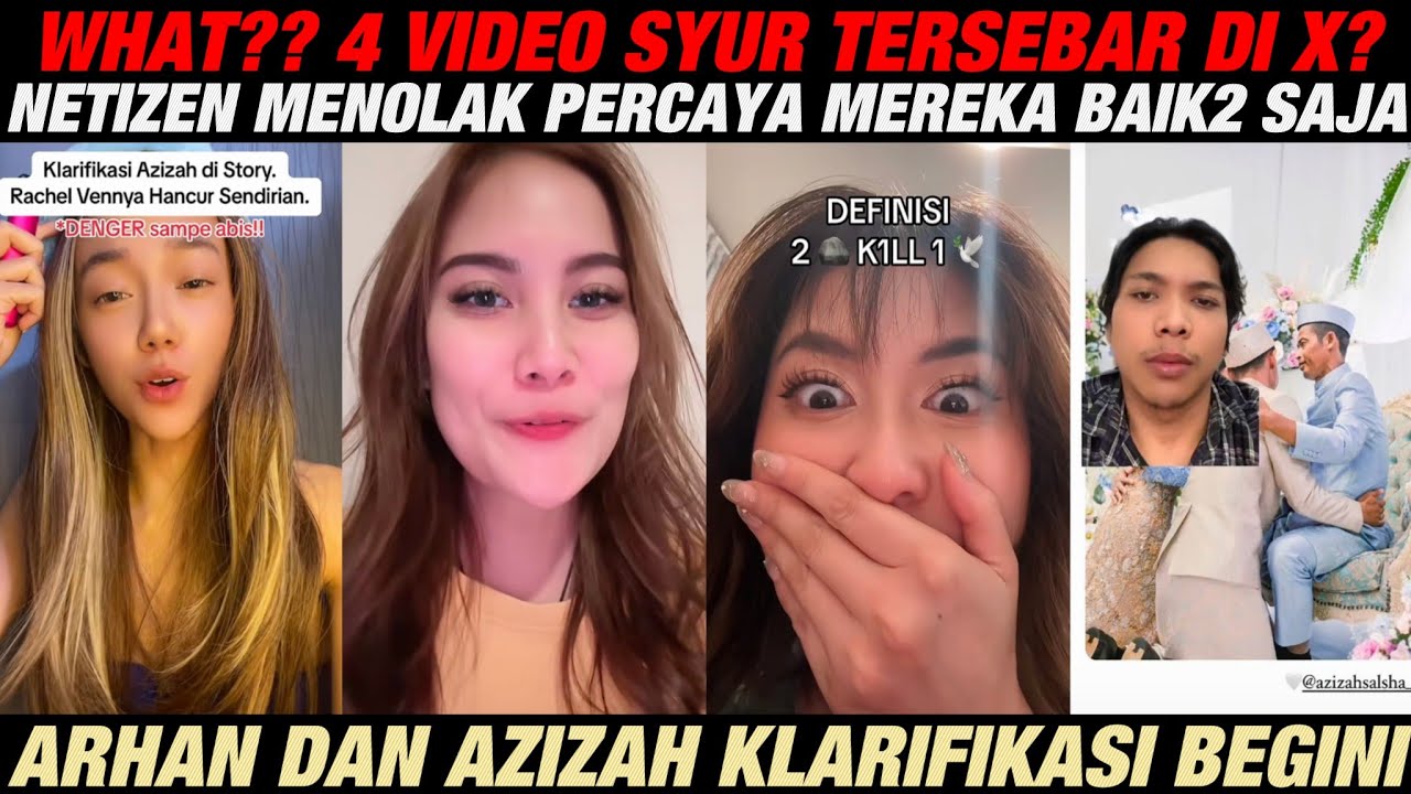 WHAT ADA 4 VIDEO SYUR ZIZA TERSEBAR?? RAME2 NETIZEN INSTAL X UNTUK CARI ...