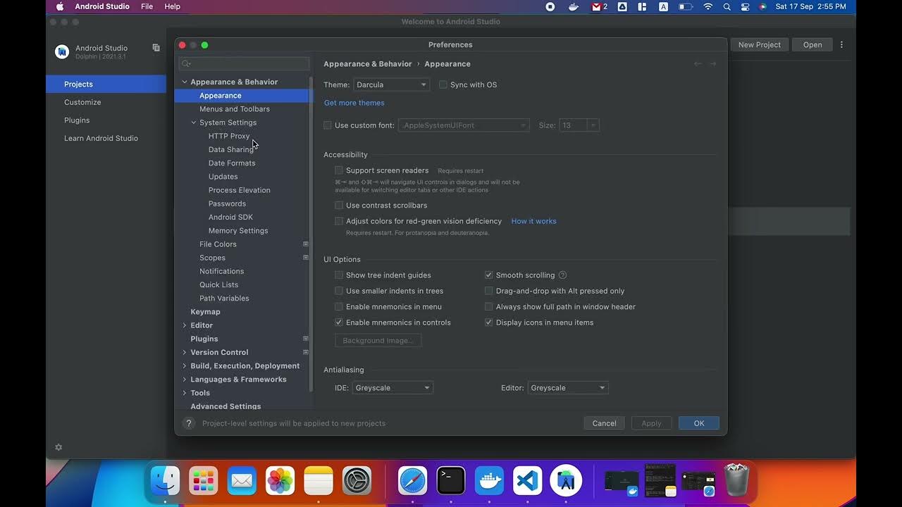 Flutter : Android license status unknown (command line tools) - YouTube