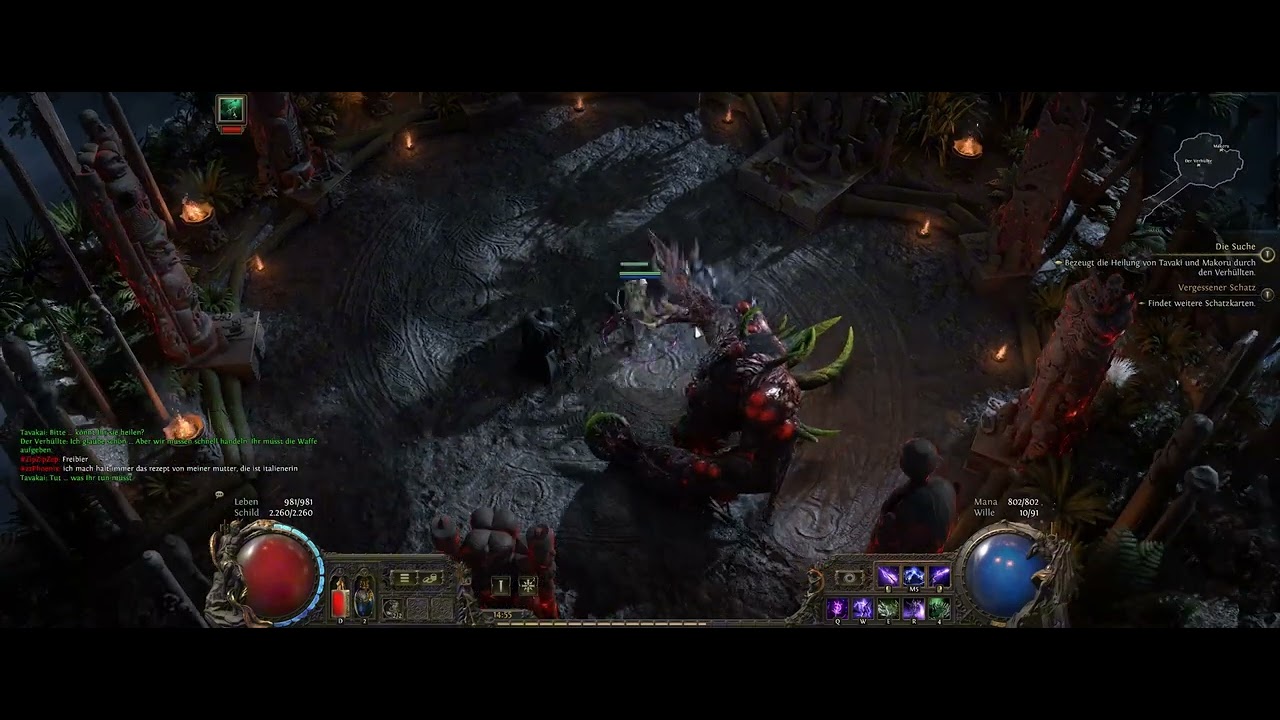 Path of Exile 2 Tavakai Endboss Akt 4 mit Witch Lich Chaos/First Try ...