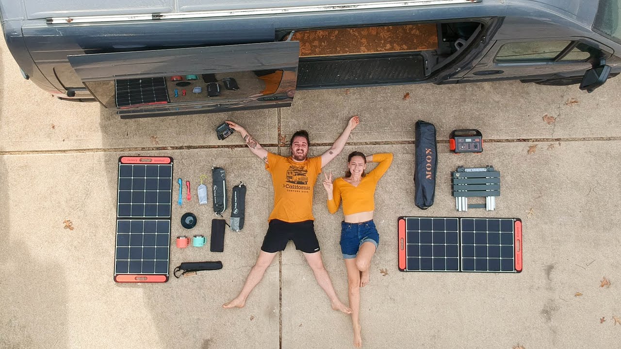 Ultimate VAN LIFE Outdoor Camping Setup - YouTube