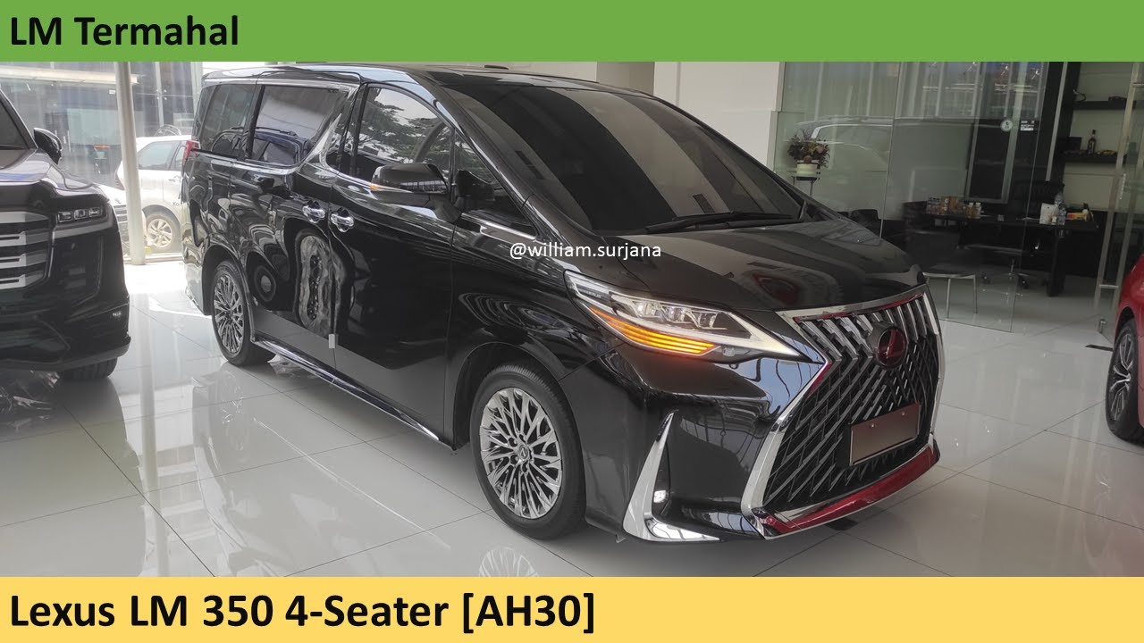 Lexus LM 350 4-Seater [AH30] review - Indonesia - YouTube