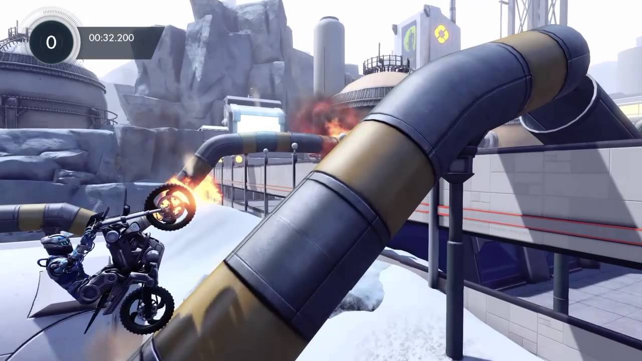 Trials Fusion Pipe Phobia Challenge - YouTube