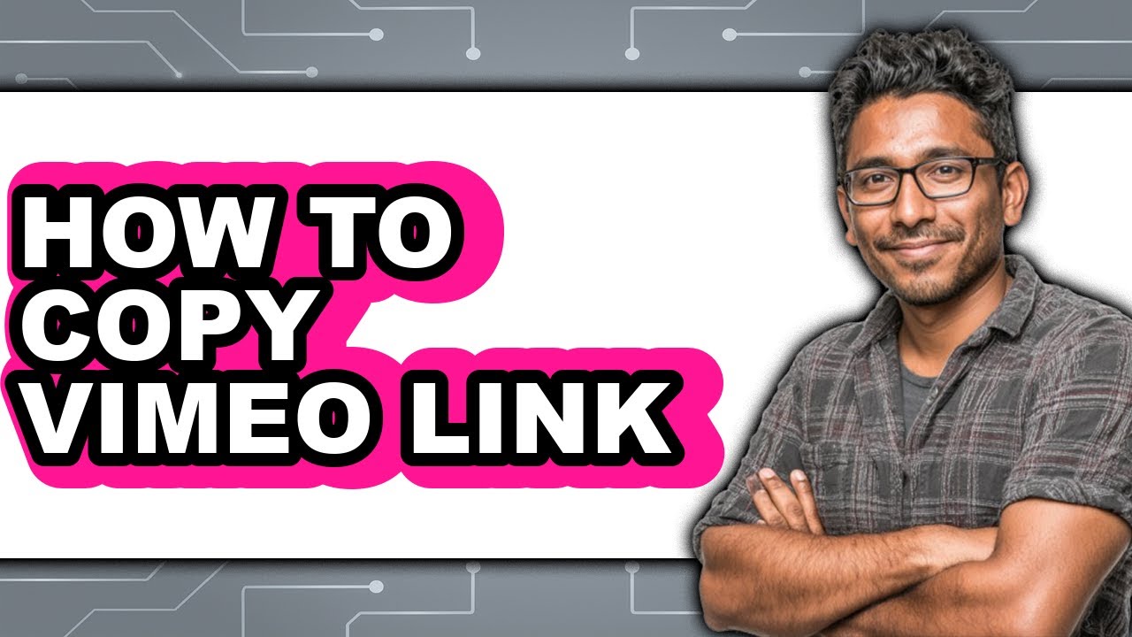 How to Copy Vimeo Link (only Way) - YouTube