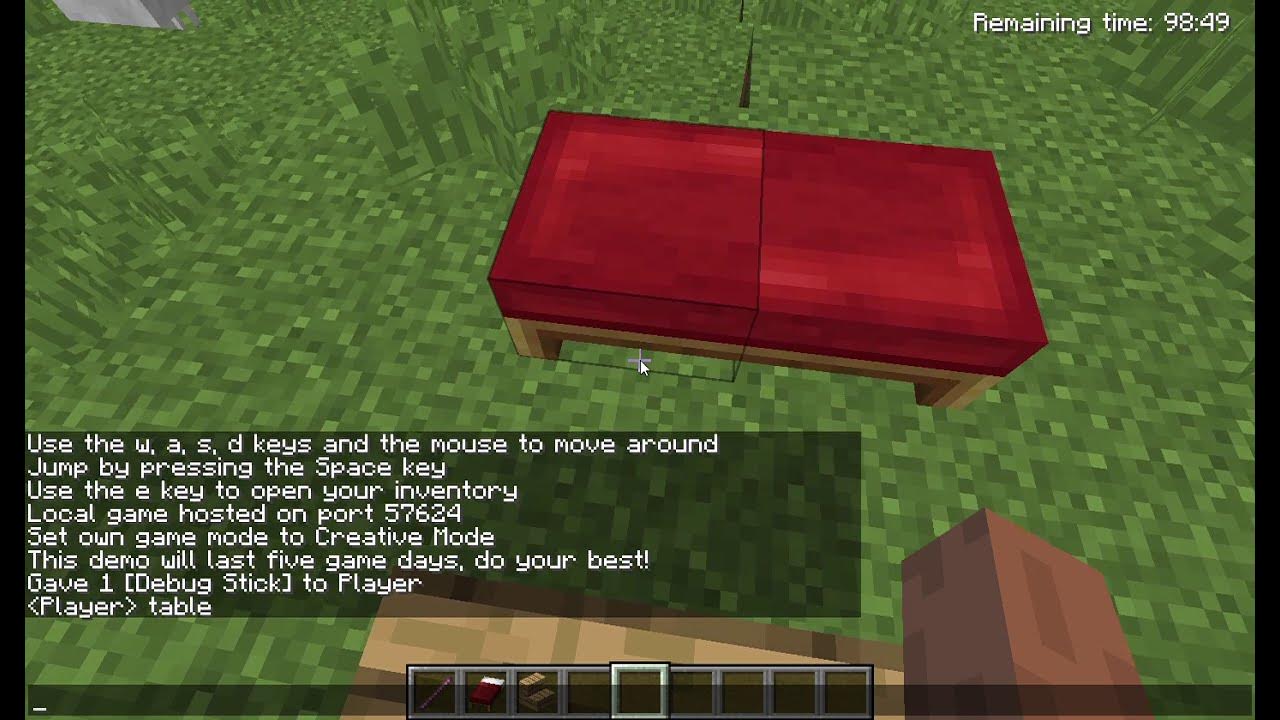 Minecraft trial how to get creative mode legally - YouTube