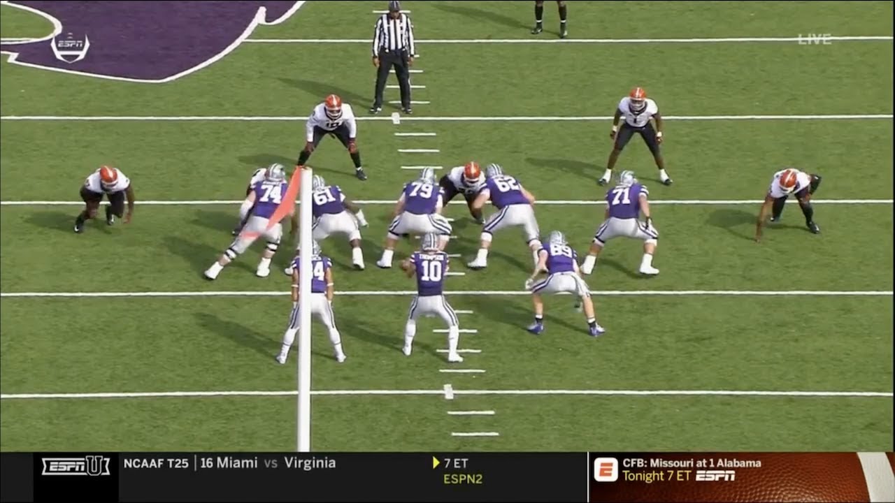 Kansas State Offensive Line Vs. Oklahoma State 2018 - YouTube