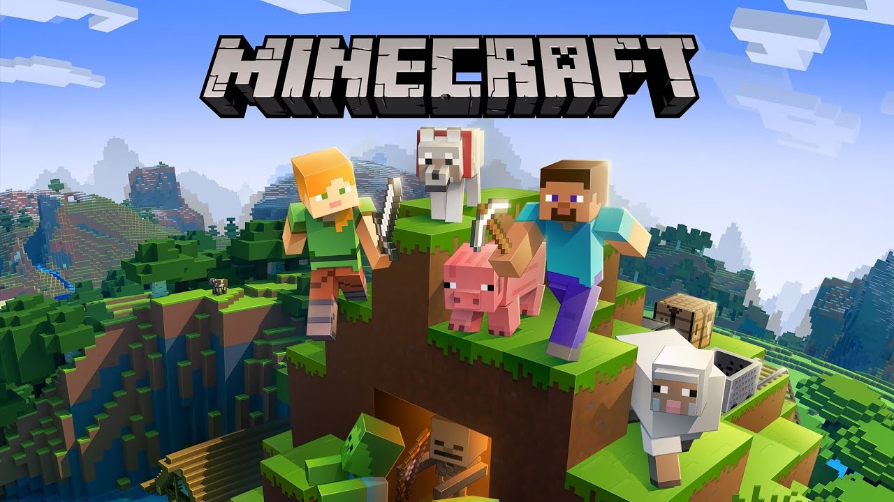 Minecraft (5). Robię pole uprawne i kopię węgiel. - YouTube