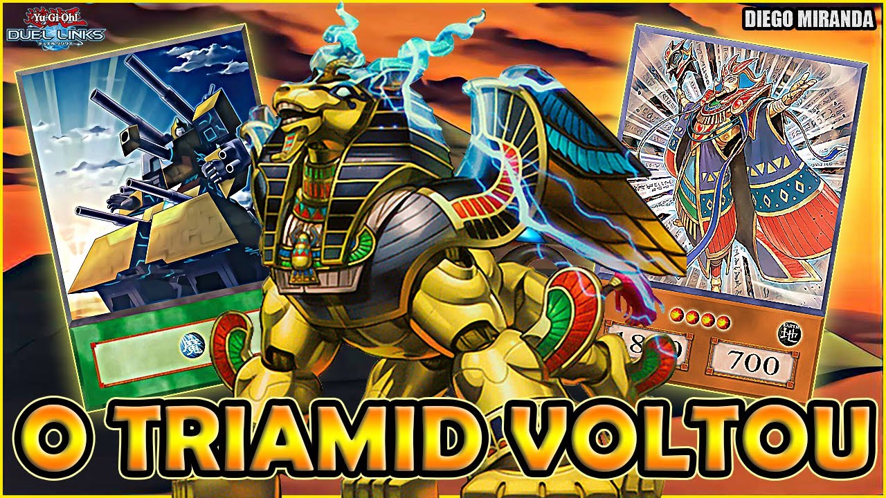 NOVO TRIÂMIDE COM NOVO SUPORTE ESFINGE!! (NEW TRIAMID SPHINX) - Yu-Gi ...