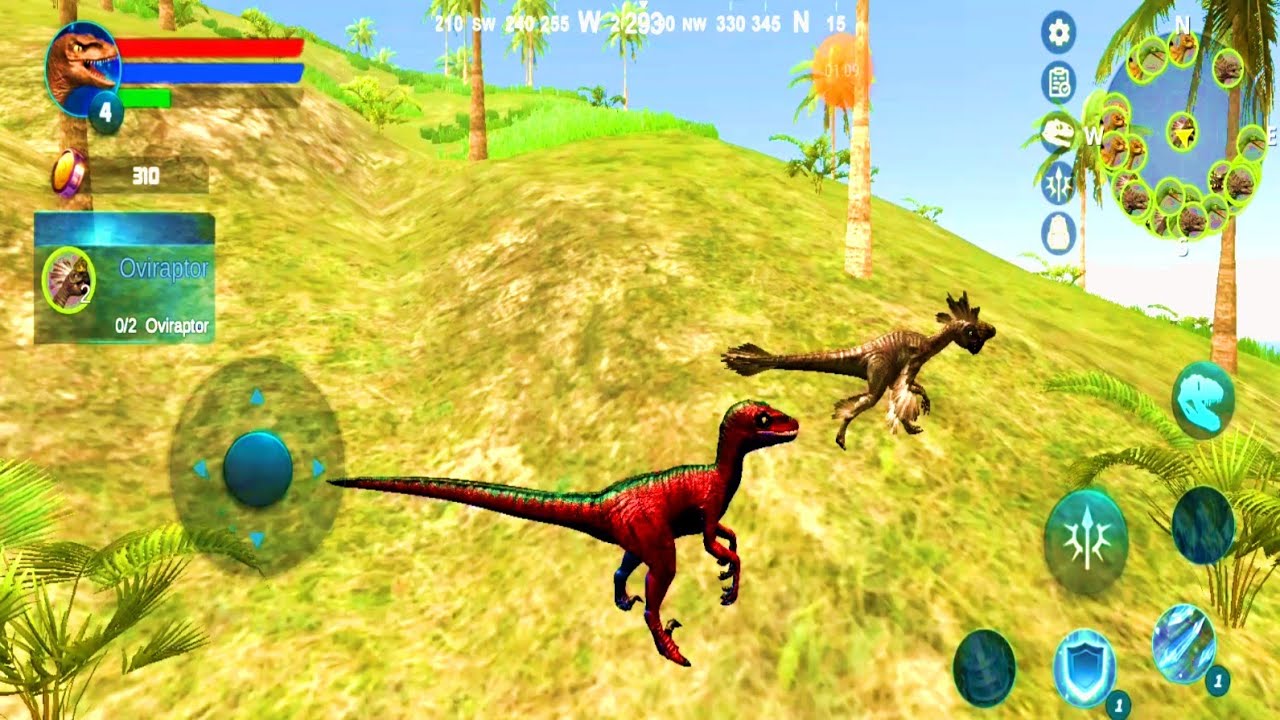Velociraptor Simulator - Android Gameplay #2 - Dinosaur Simulator - YouTube