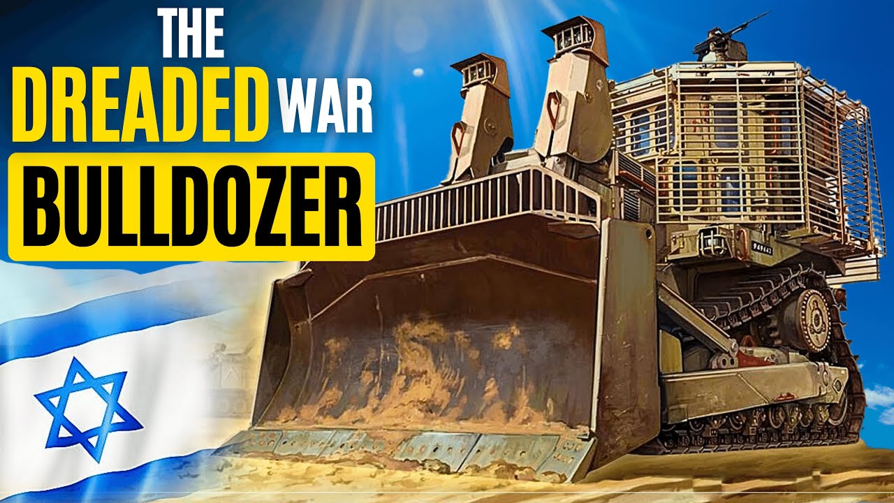 How The Dreaded Israeli ARMORED BULLDOZER Works - YouTube