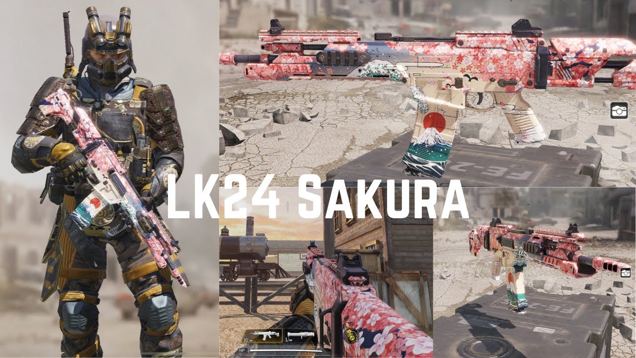 CODM-The Brand New Lk24 Sakura - YouTube
