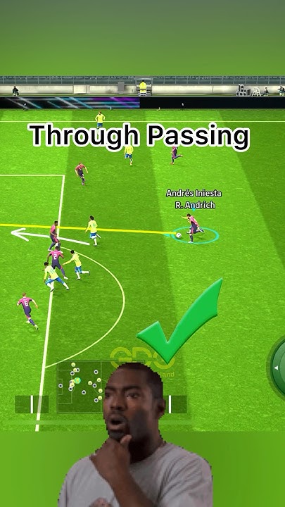 Dribbling skills + Pass skill : Through Passing ️‍🩹🥰 #efootball #efootball2024 - YouTube