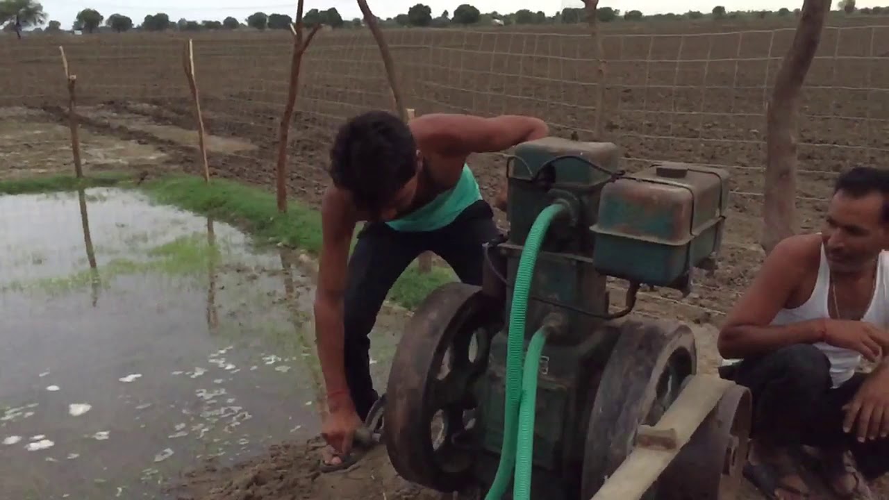 Engine start in slow motion - YouTube