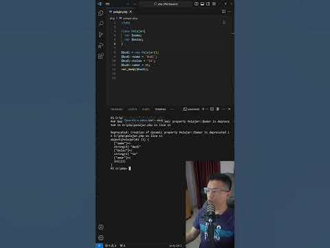PHP versi 8,2 Menghapus Dynamic Property #skysen #coding #pemograman #php - YouTube