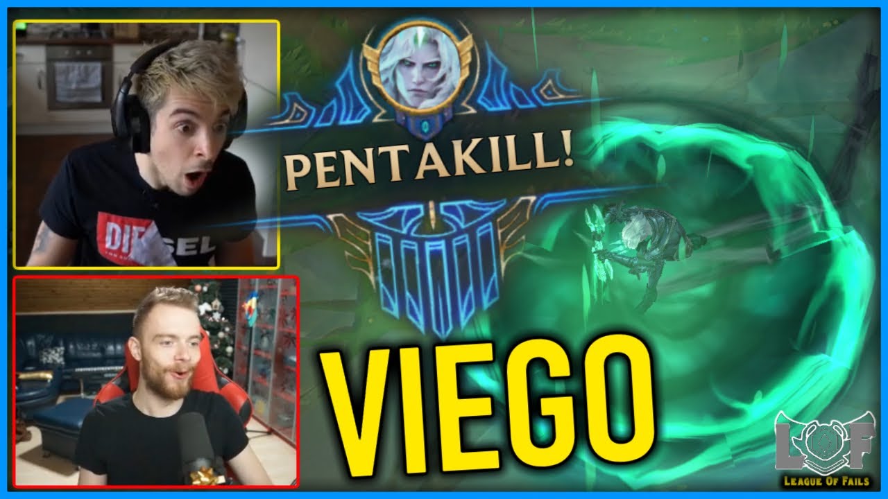 Viego Pentakill Highlights, New Season and Champ...LoL Daily Moments ...