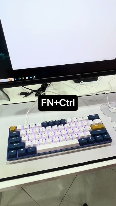 Here's how to use the number keys on a 60% keyboard! ⌨💯 - YouTube