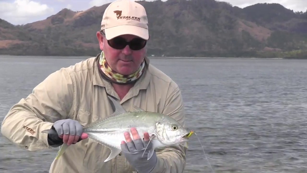The fly fishing flats of Fiji - YouTube