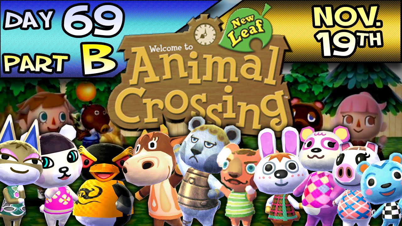 Animal Crossing: New Leaf – Day 69 : Part B – Nov. 19 – Farewell ...