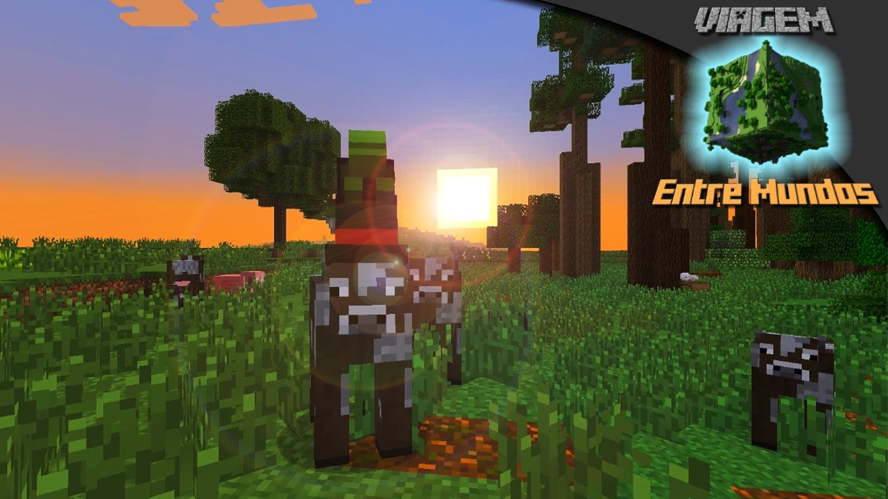 VIAGEM ENTRE MUNDOS - O INÍCIO - MINECRAFT #01 (Universal: Interdimensional Escape Mod) - YouTube