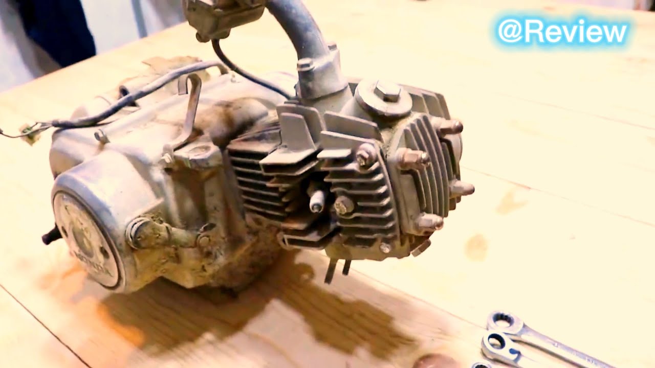Unique skills- overhaul motorcycle engine from old engine - YouTube