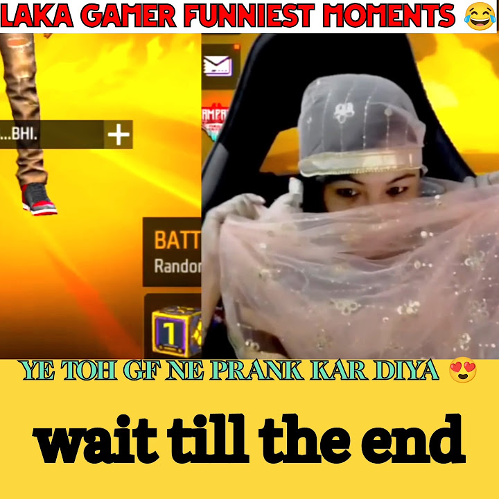 Laka Gamer Girlfriend Face 👀 Reveal Shorts Lakagaming Youtubeshorts