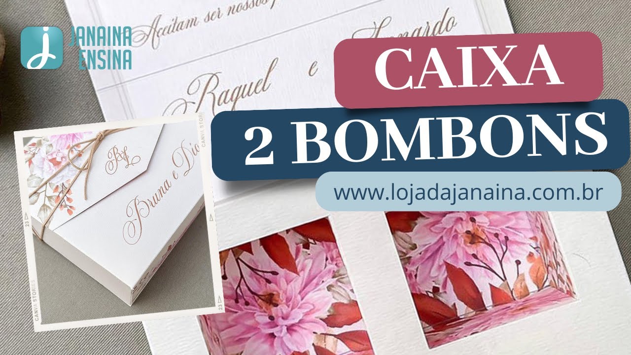 Montagem Caixa 2 Bombons - YouTube