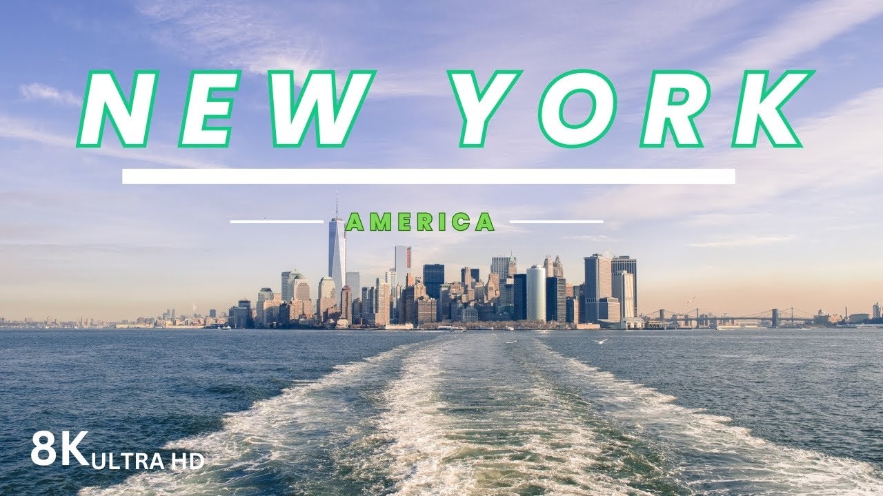 New York In 8K ULTRA HD - Epic Virtual Tour ️🗽🌿 Relaxing Music - YouTube