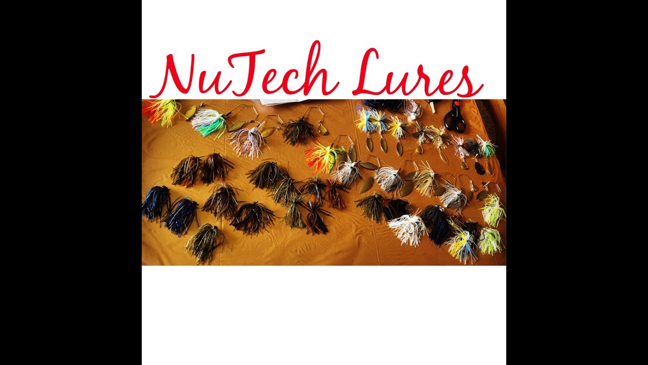 $250 NuTech Lures unboxing; Jigs, Spinner baits & Chatter baits STYLES ...