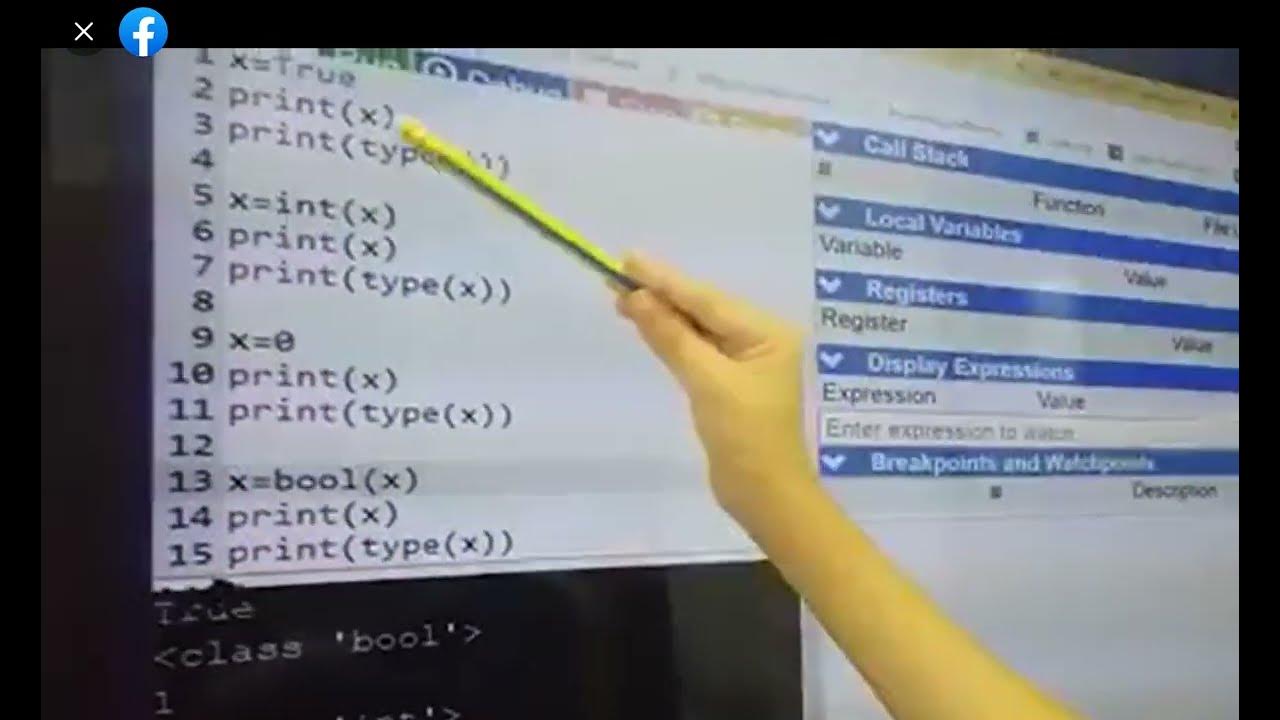 Python Data Type Bool This Video On Facebook In 2020 Python Datatypes