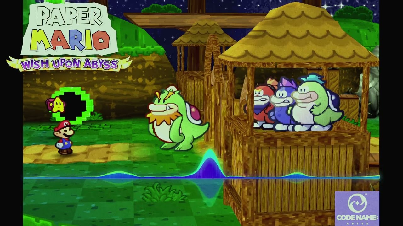 Paper Mario: Wish Upon Abyss | Meet Chief Scrubba - YouTube